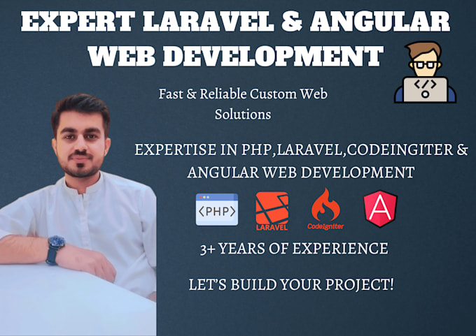 Develop custom web apps with laravel, codeigniter, and angular by ...