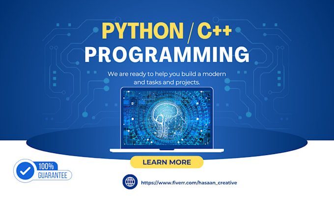 Do python and cpp programming assistance by Hasaan_creative | Fiverr