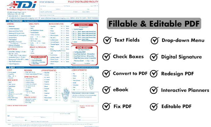 Do editable and fillable pdf form within 2 hours by Wasiqhaleem | Fiverr