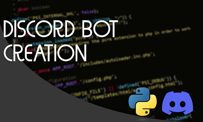 Create your own discord bot by Tom_rvz | Fiverr