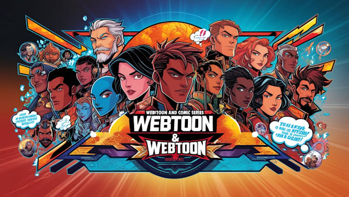 Promote webtoon comics webnovel webcomic tapas voyce manga to increase ...