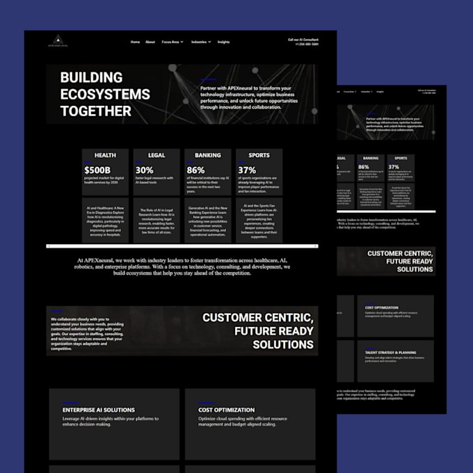Design a professional business website by Josiahdalisay | Fiverr
