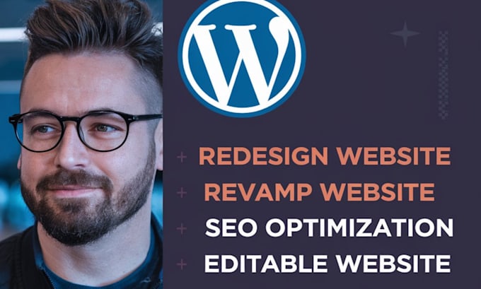 Design revamp clone and edit any website into wordpress by Fatuadeayomikun | Fiverr