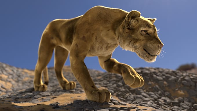 Render 3d animal model, 3d dragon animation, animal rigging, 3d animal ...