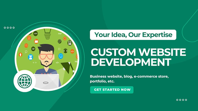 Develop a custom responsive website in php by Afin45180 | Fiverr