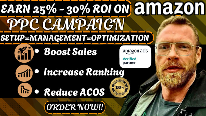 Setup amazon ads, amazon sponsored ads expert for amazon fba ppc ...