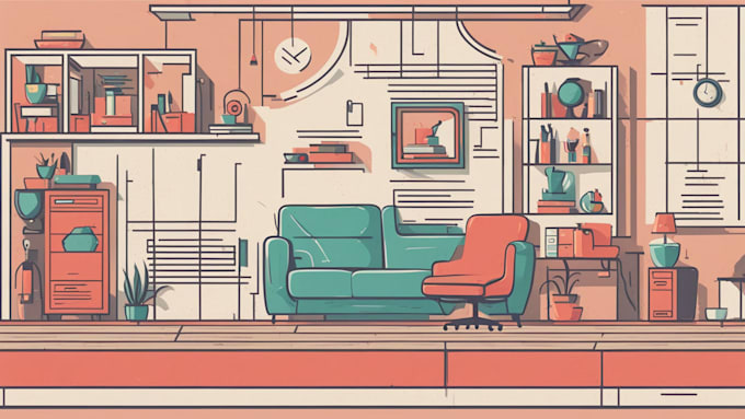 Create a unique flat vector illustration by Rynolwart | Fiverr