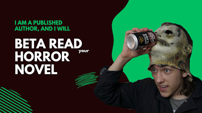 Beta read your horror novel by Christianscreen | Fiverr