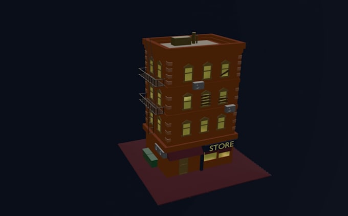 Create 3d objects for games by Rynctrlz | Fiverr