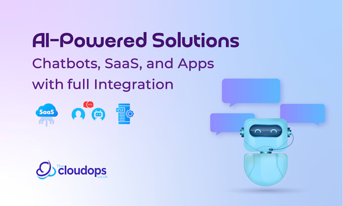 Develop ai chatbots, saas, apps with full integration by Saifalipro | Fiverr