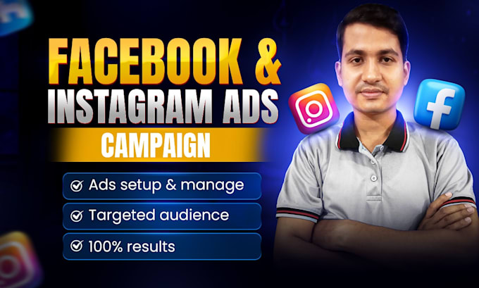 Setup facebook ads campaign, meta ads manager, fb and instagram ...