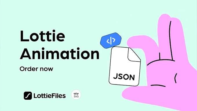 Create json lottie website animation svg flutter rive splash screen ...