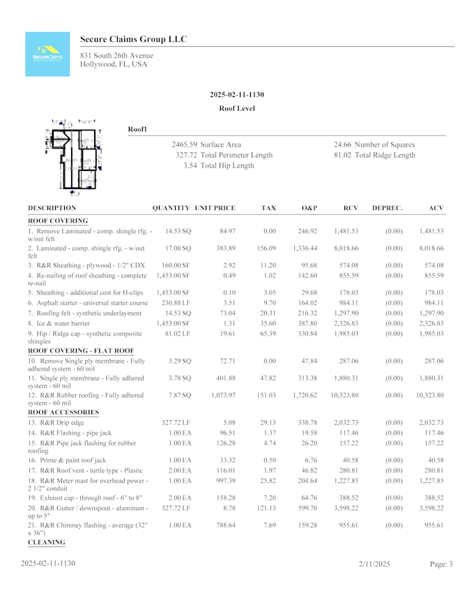 Prepare restoration estimate and claims using xactimate and symbility ...