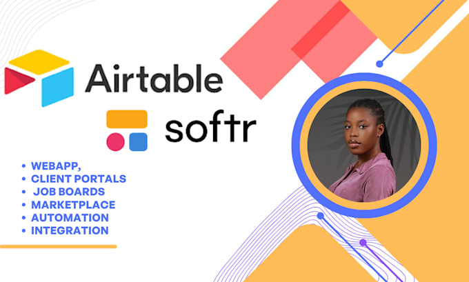 Set up softr airtable client portal automation website database design by Tofunmidev578 | Fiverr