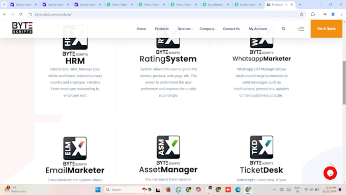Build and install erp and asset managing softwares by Bytecsripts | Fiverr