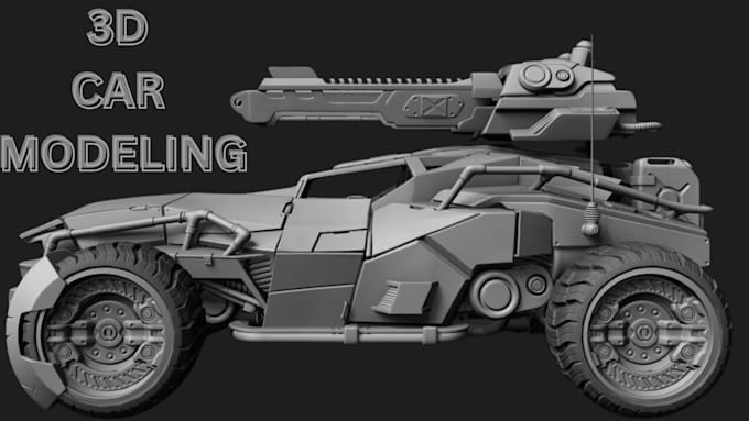 3d car modeling car animation military car model armored tank vfx with ...