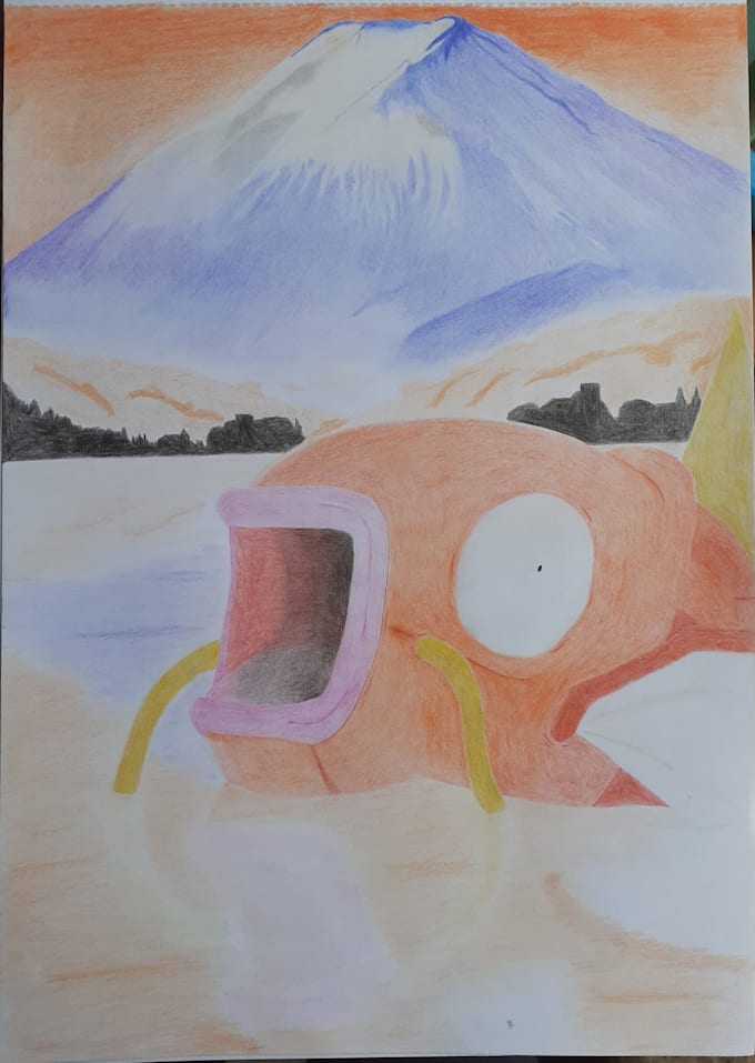 Create a custom pokemon drawing by Luca_pulisciart | Fiverr