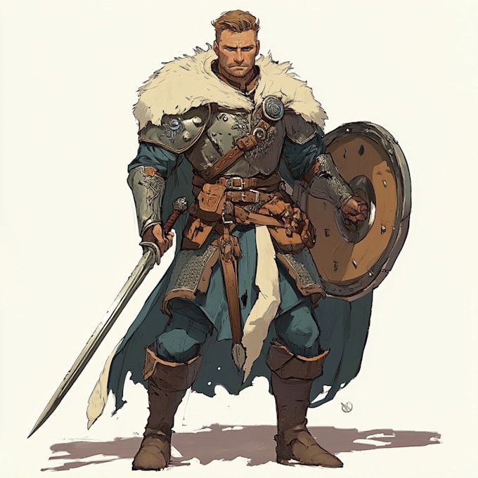 Create your dnd character art by Uoineteia | Fiverr