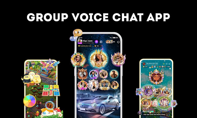 Create group voice chat room by Belancerx | Fiverr