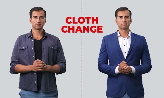 Change clothes in photos with ai by Isaac_creator | Fiverr