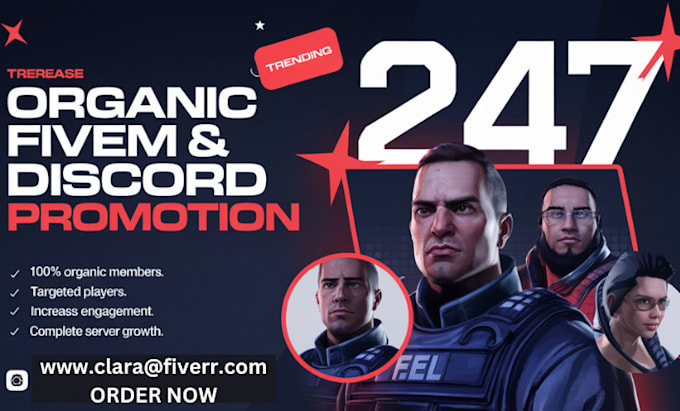 Fivem server promotion, discord server promotion, fivem server ads by ...