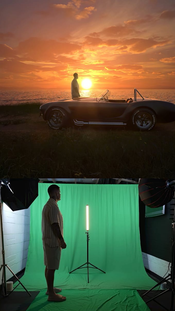 Do 3d vfx video editing 3d green screen animation color grading ...