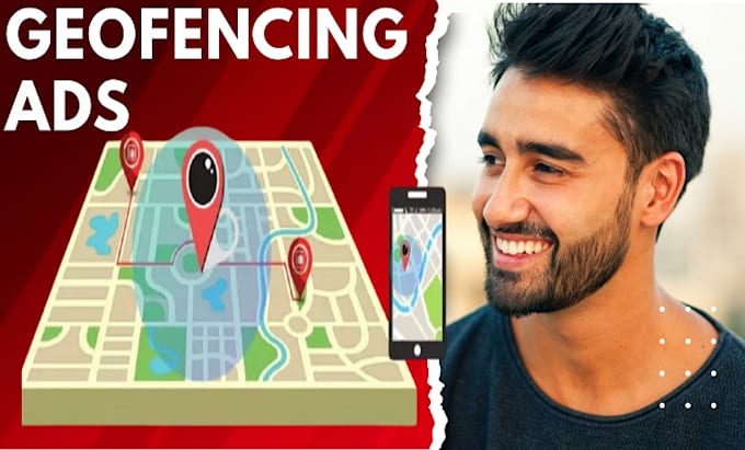 Setup converting geofencing geotarget ads campaign to target, targeted location by ...