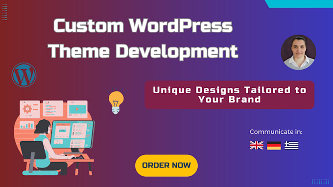 Create A Custom Wordpress Theme By Iomidev Fiverr
