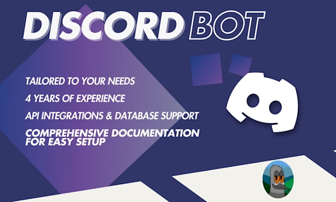 Develop a discord bot by Faiyazmurshed | Fiverr