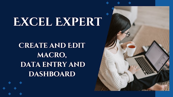 Create, macro data entry, and dashboard by Mustaeennisar | Fiverr