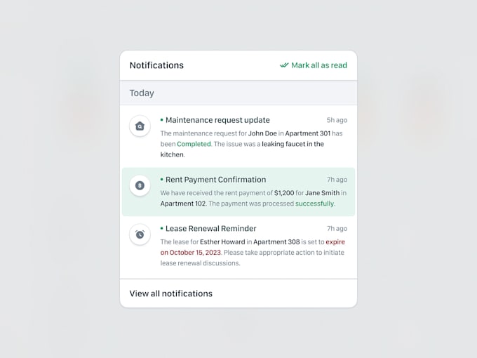 Property management system, landlord app, ai property inspection app, tenant app by Raymanshama ...