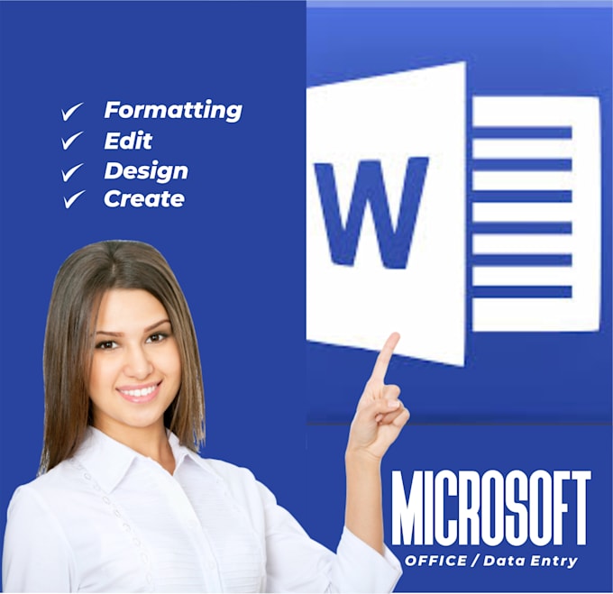 Design, format, create, edit and fix microsoft ms word document by ...