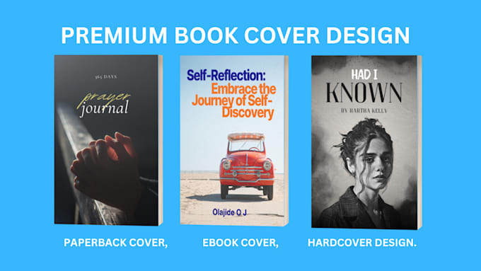 Do kindle cover design, book cover redesign paperback resize and ...