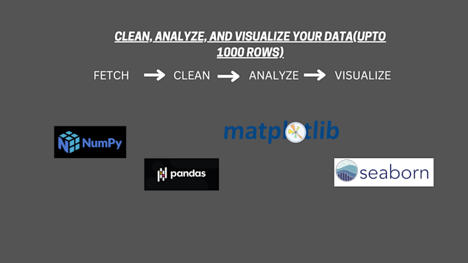 Clean, analyze, and visualize your data by Bilalll_ahmed | Fiverr