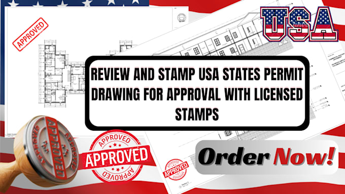 Do architectural stamp, structural stamp, set of drawings for city ...