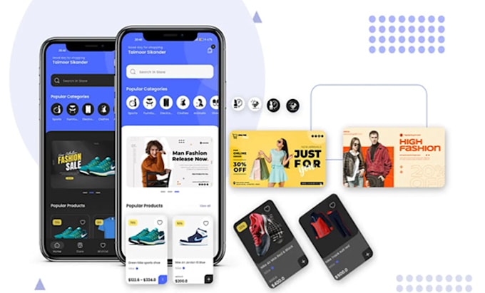 Flutter ecommerce app for android ios customizable scalable by Argon91 | Fiverr