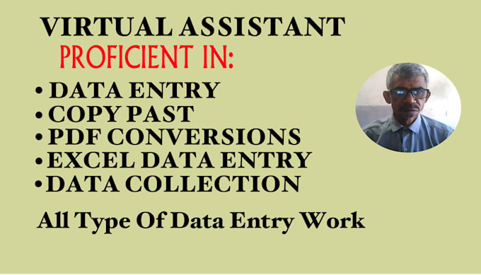 Data clean, data format, data merge, pdf to excel, typing by Odedarasubhash | Fiverr