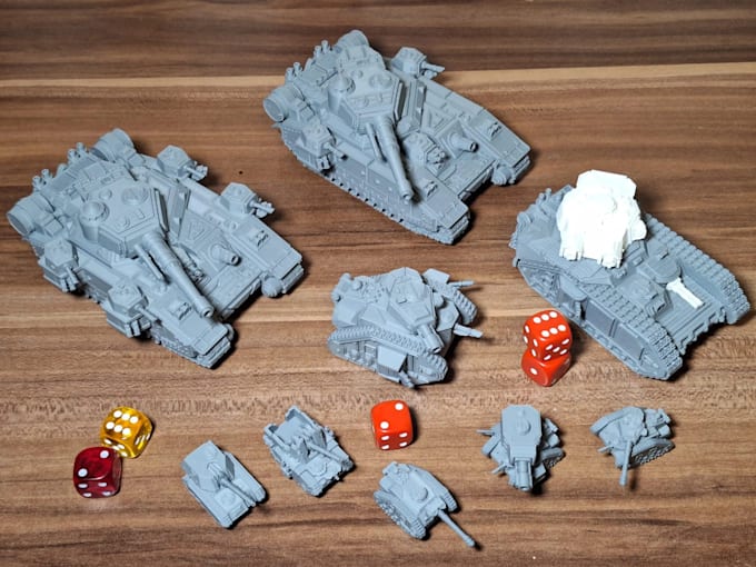 Make 3d models of objects such as machinery, vehicles, etc and archvis ...