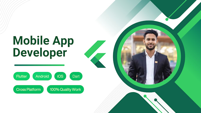 Réaliser le développement d'applications mobiles pour ios et android, développeur flutter
