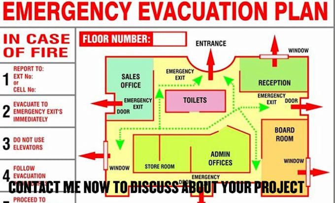 Concevoir un plan d'évacuation d'urgence en cas d'incendie, un ...