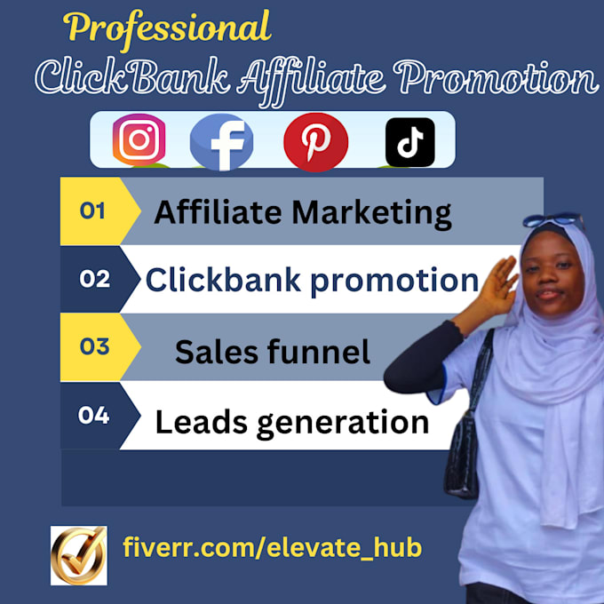 Clickbank affiliate link promo, clickbank link promo by Elevate_hub ...