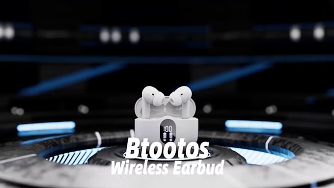 3d earbud animation product explainer videos tech animation 3d product ...