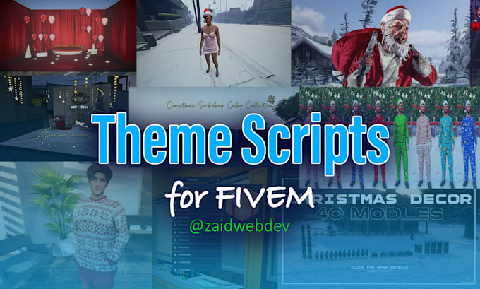 Give you fivem clothes and skins scripts by Zaidwebdev | Fiverr