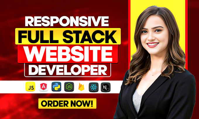 Build website development, full stack developer, frontend backend web ...