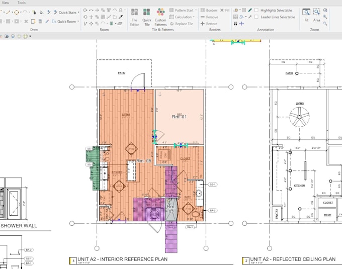 Do flooring takeoff using planswift, measure square and rfms measure by ...