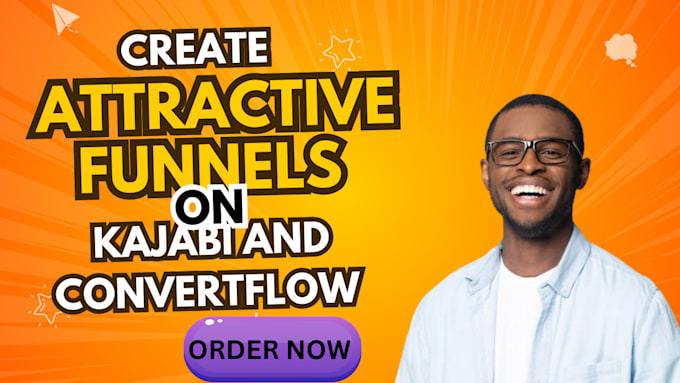 Funnel creation on kajabi ,leadpages and convertflow by Creativealchem | Fiverr