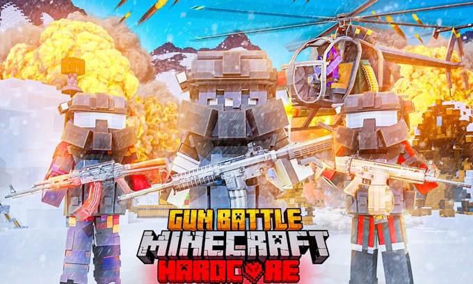 Design a clean minecraft thumbnail for your youtube video by ...