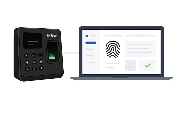 Integrate zkteco fingerprint device with your web app by Farazihsan ...
