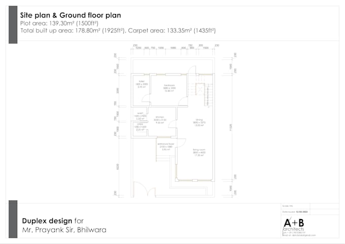 Be your architect, draftsman for house plans, 2d floor plan blueprints ...