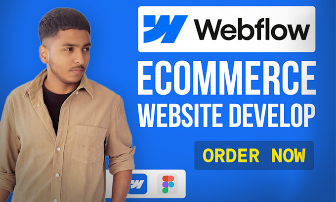 Create webflow website with responsive cms and design by Mnavneet744 | Fiverr